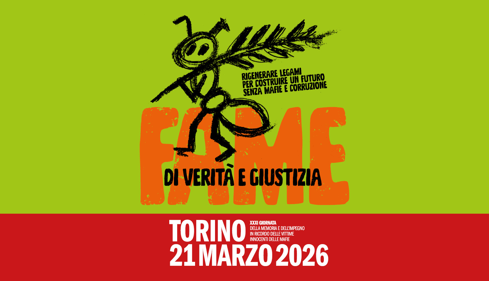Torino ospita la XXXI Giornata della Memoria e dell'Impegno di Libera